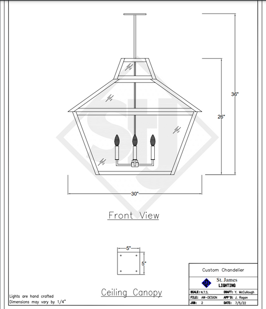 St. James Hampton Copper Lantern – TetonLighting™