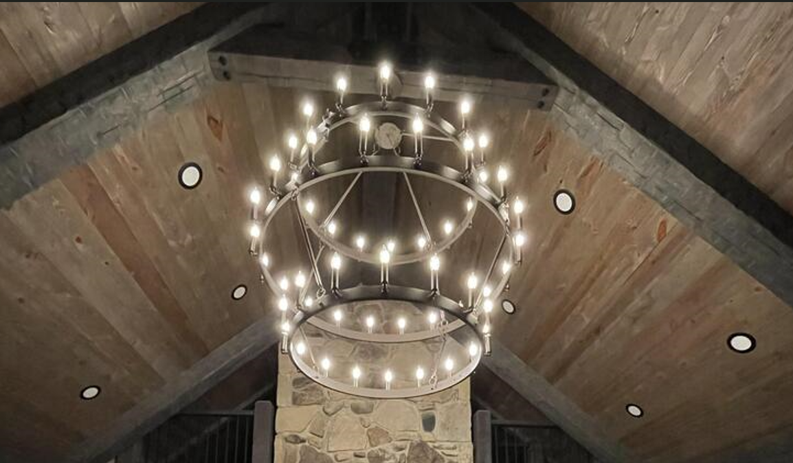 St. James Sullivan 3 Tier Steel Chandelier – TetonLighting™