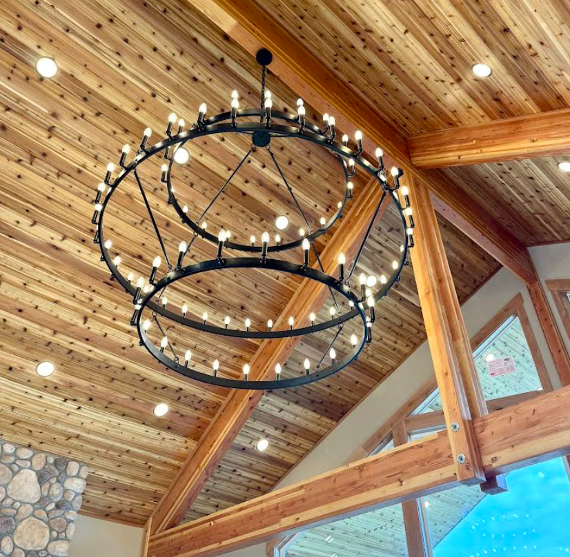 St. James Sullivan 3 Tier Steel Chandelier – TetonLighting™