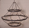 St. James Sullivan 3 Tier Steel Chandelier – TetonLighting™