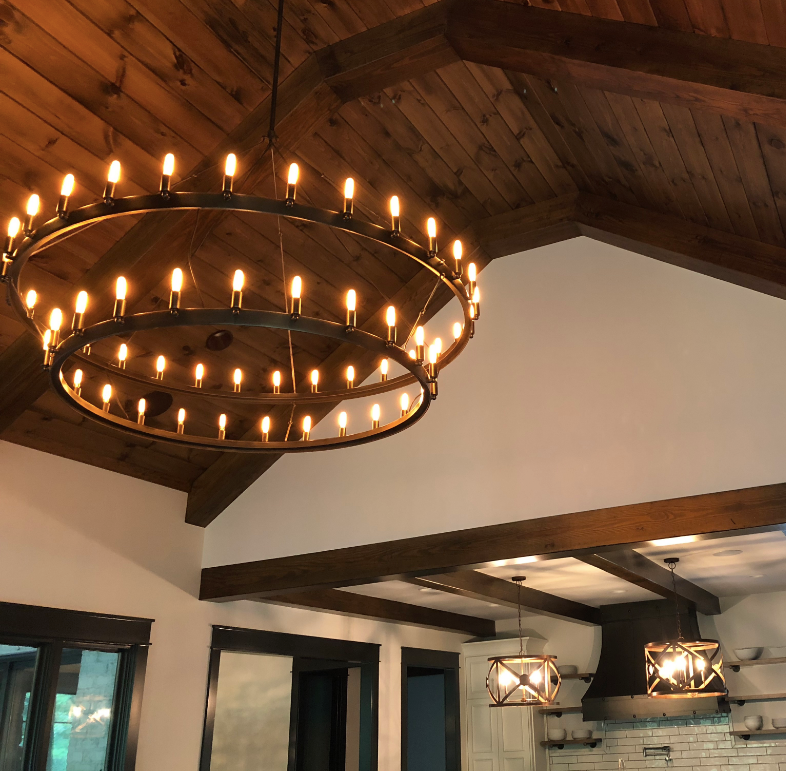 St. James Sullivan 2 Tier Steel Chandelier – TetonLighting™
